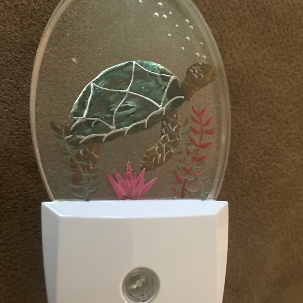 Sea Turtle Night Light - Etsy