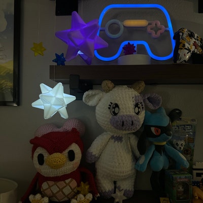 Star Fragment LED Light, Animal Crossing Battery Powered Prop, ACNH 3D ...