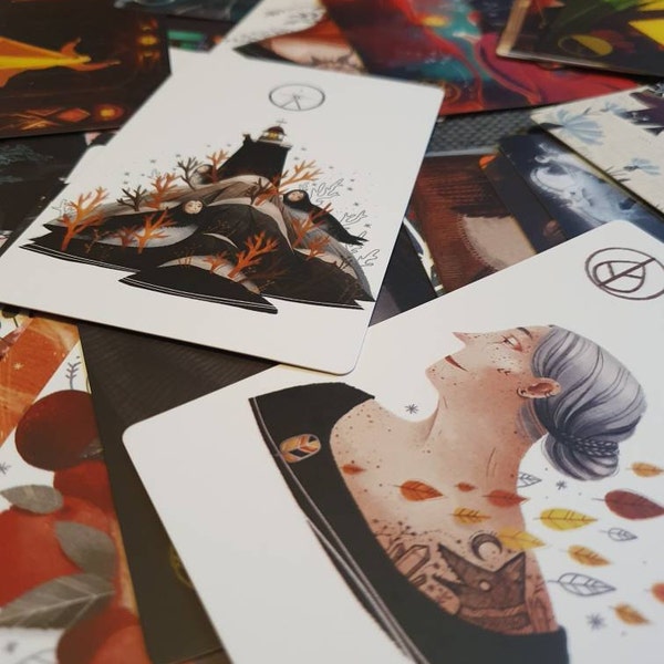 A Deck for Wonder-walking/ for Tarot Oracle Cards Readings Indie Deck ...