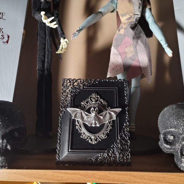 Bat With Ornate Frame | Macabre | Faux Taxidermy | Steam Punk | Goth ...