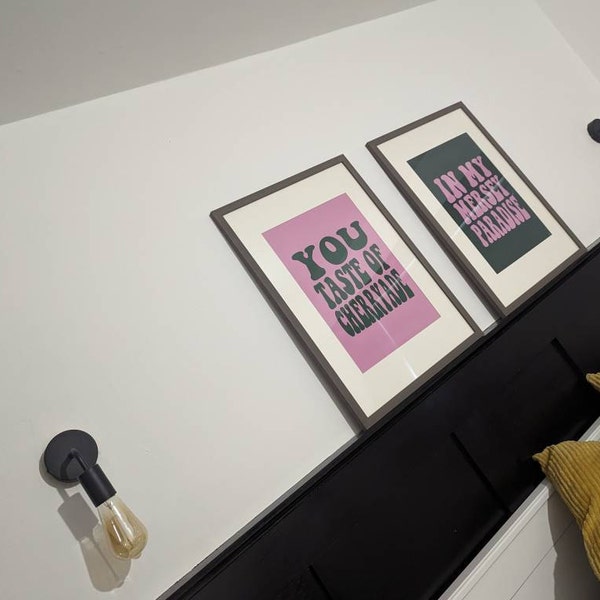 Custom Song Lyrics Print - Personalised Music Poster - Favourite Song ...