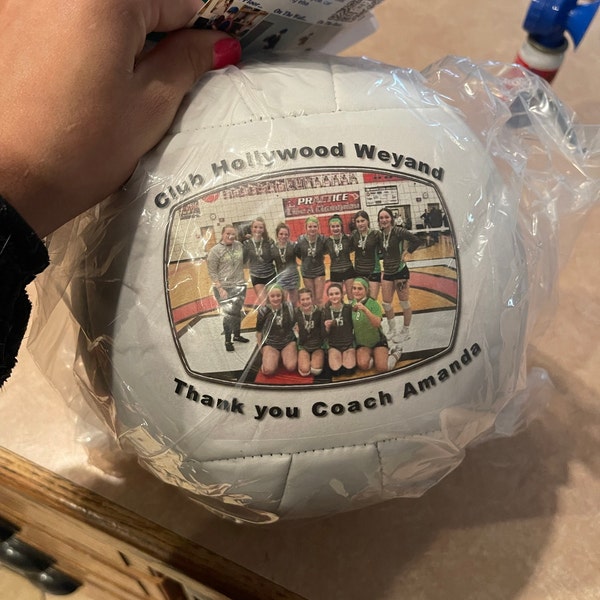 Custom Photo Volleyball - Full Regulation Size - 2 Sided Printing ...