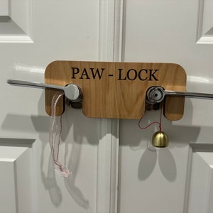 Paw-lock to Keep Those Pesky Animals From Opening the Interior French ...