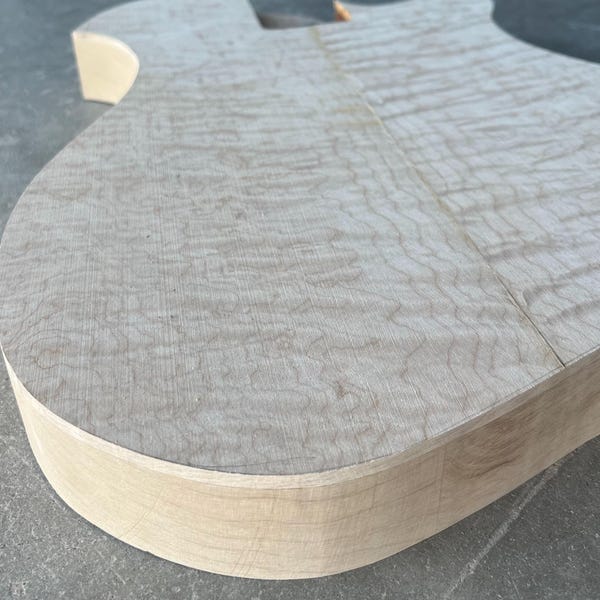 Flame Maple Wood for Custom Guitar Building Acoustic Top Woodworking ...
