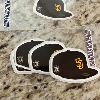 San Diego SD Stickers 3-pack - Etsy