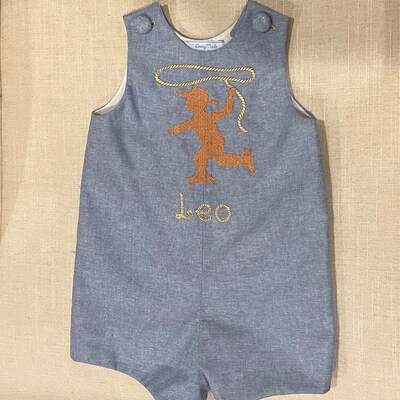 Cowboy Kid With Lasso Fill Embroidery Design Pattern 3,4,5,6 Inches ...