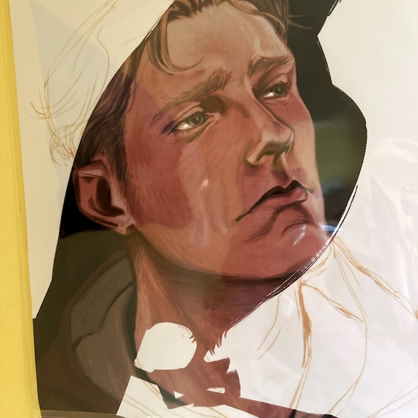 Halsin: the Emerald Archdruid Baldurs Gate 3 Portrait Fan Art Wall ...