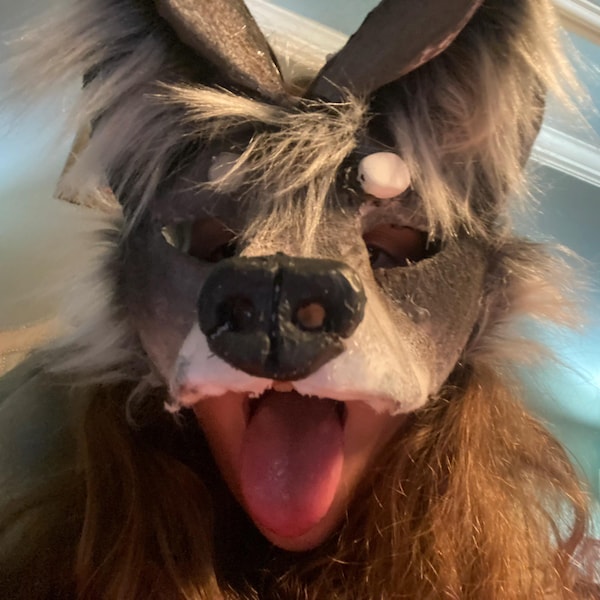 Therain/furry Animal Mask Commissions message Before Buying - Etsy