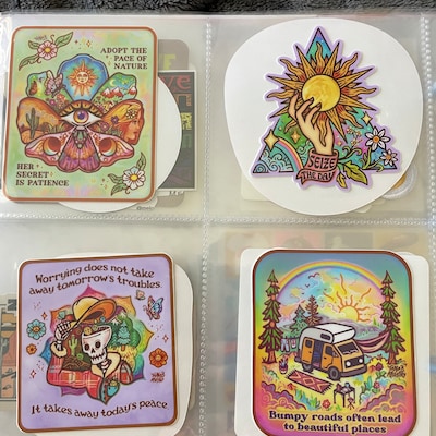 GET A LIFE // Weatherproof Outdoor & Vanlife Sticker // Vinyl - Etsy