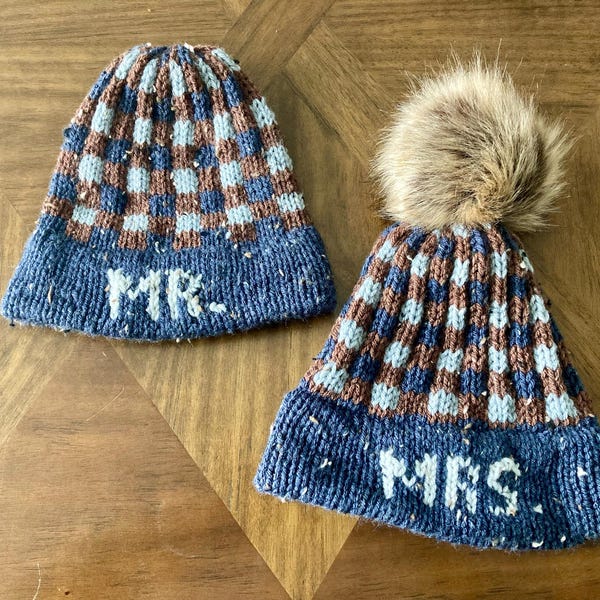 Knitting Pattern Cavaletti Beanie / Fair Isle Knit Pattern - Etsy