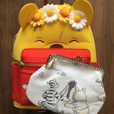 Large Pooh and Piglet Coin Purse - Etsy