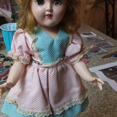 Very Sweet Patsy-ann Look-a-like Doll, Composite, 1930's, 11 - Etsy