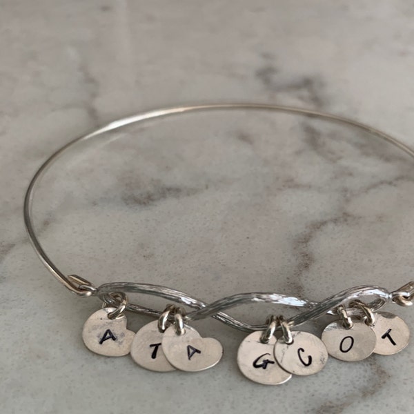 Three Generation Bracelet Custom Family Jewelry Personalize Gift for ...