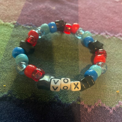 Hazbin Hotel Fanmade Bracelet Kandi - Etsy