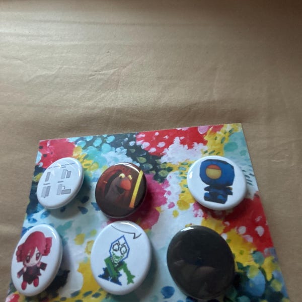 Custom Pin Back Buttons and Badges - Etsy