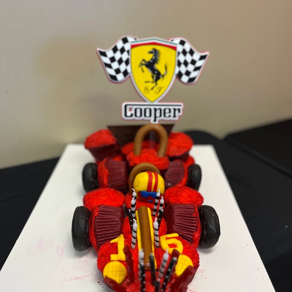 Ferrari Cake Topper! - Etsy