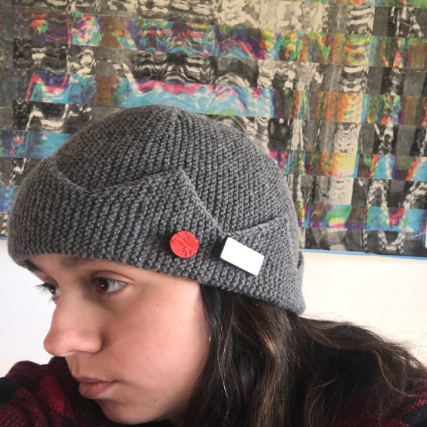 Hand Knit Jughead Beanie: Riverdale Inspired Wool Hat - Etsy