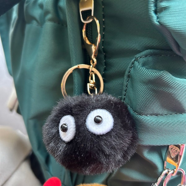Cute Anime Black Plush Keychain,kawaii Accessory Gift,cute Bag Charms ...