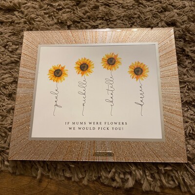 Personalised Mum Print Mothers Day Print Personalised Mother's Day Gift ...