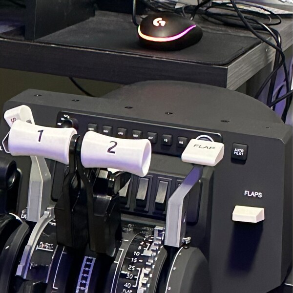 737 V2 Throttle Set for Honeycomb Bravo, Flight Simulator - Etsy