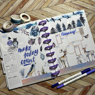 12 Sticky Note Planner Stickers, Notepad Planner Stickers, Blank Doodle ...