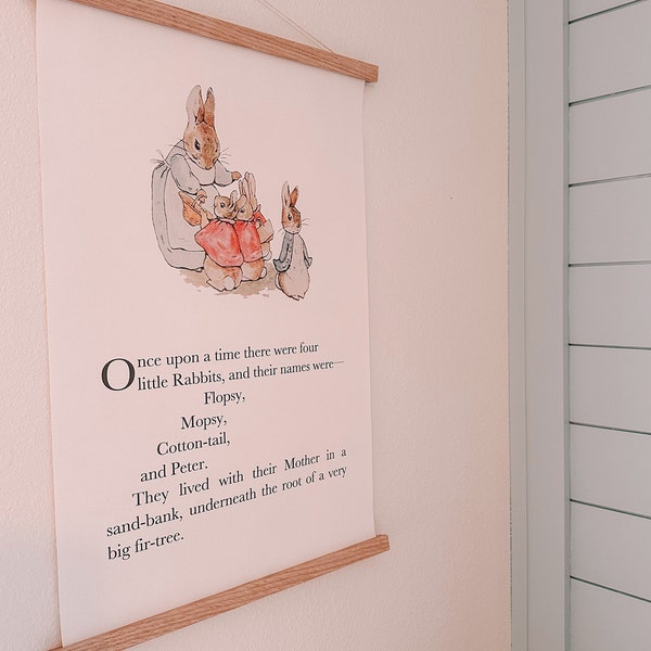 The Tale of Peter Rabbit | Peter Rabbit Kids Room Sign | Kids Room Wall ...
