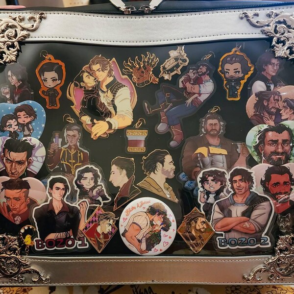 Stolas Octavia Helluva Boss Hellaverse Vinyl Sticker | Matte Vinyl ...