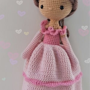 Icelyn Winter Doll With Cape Crochet Pattern amigurumi Doll - Etsy