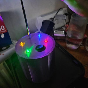 Custom Glitter Lavender Rem EMF Pod Emf Communication Device for ...