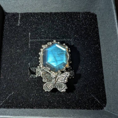 Crying Moon Necklace, Sad Mr Moon Sterling Silver Pendant. Celestial ...