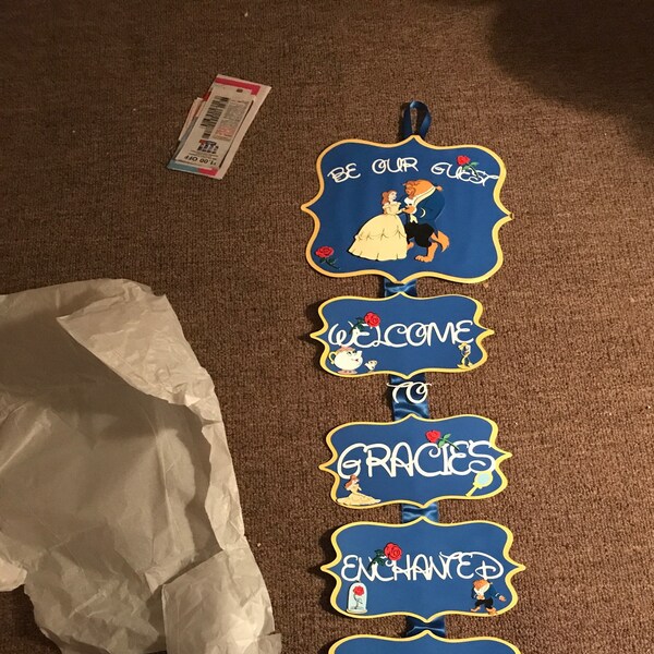 Snow White Door Sign, Birthday Party Banner, Snow White Party ...