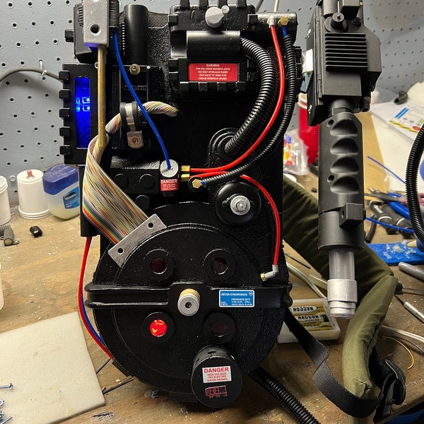 Hasbro Youth Proton Pack Labels - Etsy