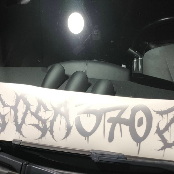 Hearts JDM Car Livery Decal Sticker Side Vehicle Wrap Bumper Sticker ...