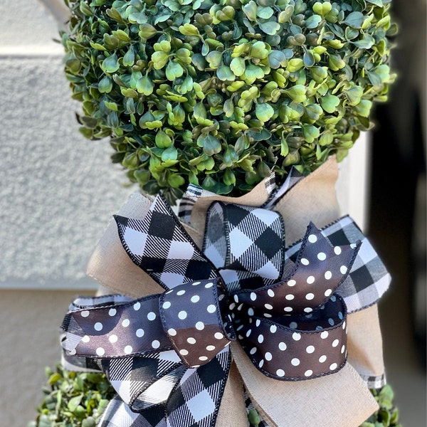 Everyday Lantern Bow Everyday Wreath Bow Decor Bow Everyday Bow Farmhouse Bow Rustic Black Bow ...