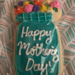Mother's Day Cookies, Mother's Day Gift, Mother's Day Gift for Grandma ...