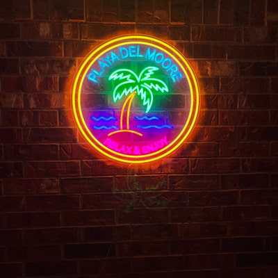 Houston Skyline Neon Sign Custom Neon Sign for Room Decor - Etsy