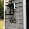 NO DRILLING REQUIRED 7.5 Vinyl Siding House Numbers Black or White - Etsy