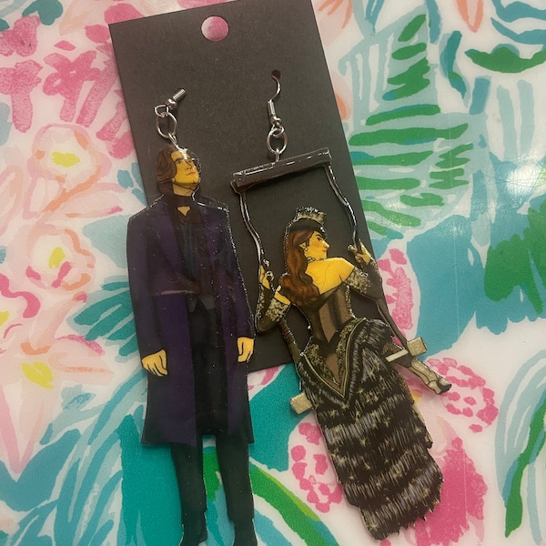 Amazing Digital Circus -earrings or Pins - Etsy