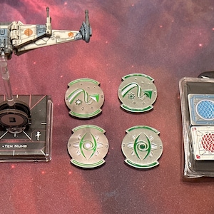 Keyforge Metal Armor Sanctified Defense Token Set - Etsy