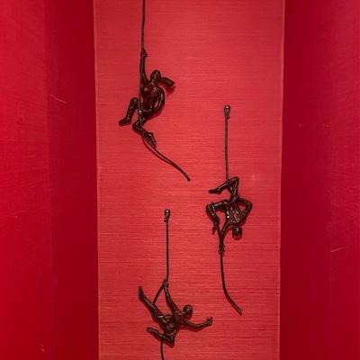 Modern Sculpture, Woman Torso, Wire Mesh Sculpture, Freestanding ...