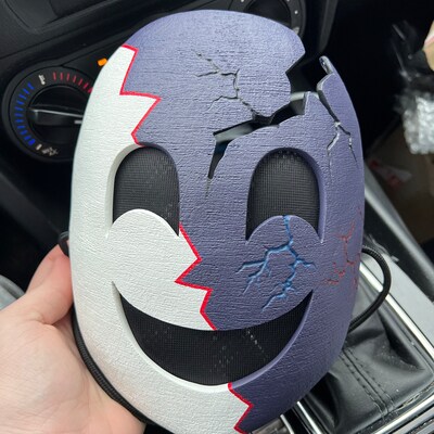 Custom Design Blank Face Plate Round Resin Mask Masks Made - Etsy