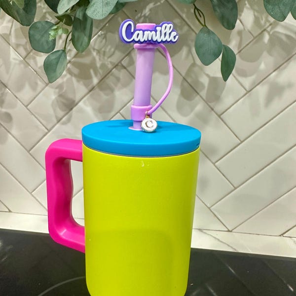 Hello Gorgeous Straw Topper for Stanley Cup,personalized Straw Cap With ...