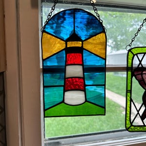 Lighthouse Arch - Stained Glass Pattern - Digital Download - Etsy