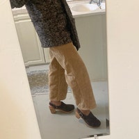 Orange Leather Clog Sandals Handmade Swedish Clogs Women - Etsy Australia