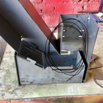 Smoker DIY Plan. A Set of DXF Files Drawings for Assembly. DXF File ...