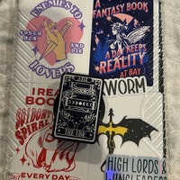 Booked to the Bone Sticker Spooky Book Sticker Halloween Sticker ...