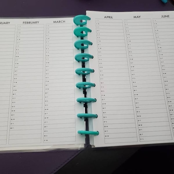 EDITABLE Happy Planner Big Inserts, Monthly Lined Planner, Month, Happy ...