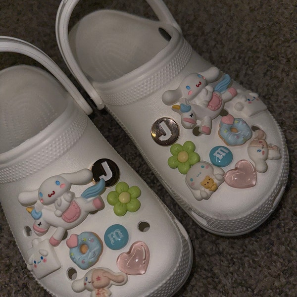 Kawaii Sanrio Crocs 5pcs Shoe Charms / Kitten Cute Crocs Charm ...