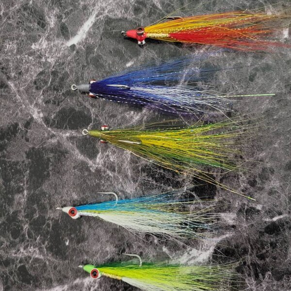 Trolling Flies Jay Fair-type Eagle Lake Marabou Minnow Trolling Fly ...