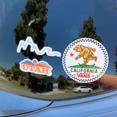 Utah Travel Sticker UT State Souvenir Vinyl Die Cut Decal - Etsy